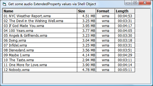[RESOLVED] How to get music file duration ?-VBForums