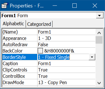 Lock Final Window Size?-VBForums