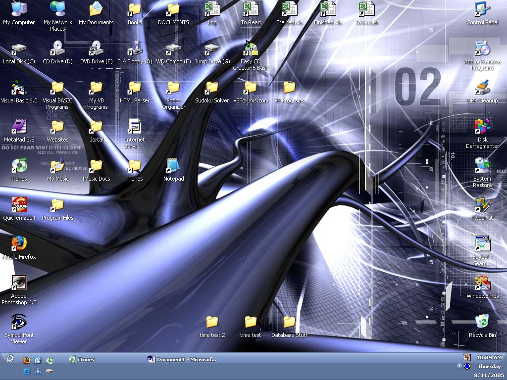 Post Your Desktop-VBForums