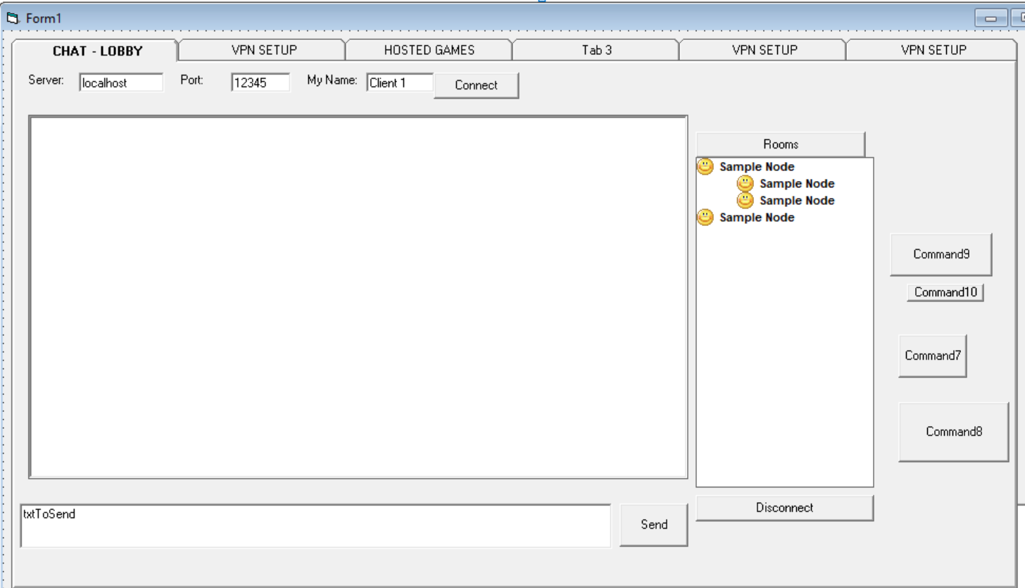 chat client | Client + Server look at the code improvement help-VBForums