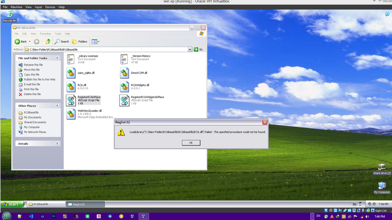 [RESOLVED] new versions of vbrichclient (rc6) not support xp ?-VBForums