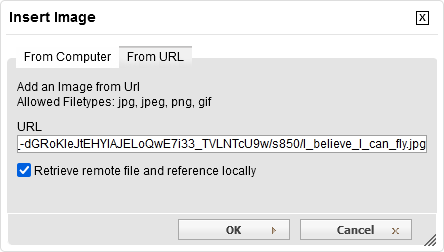 Image insertions when composing threads/comments-VBForums