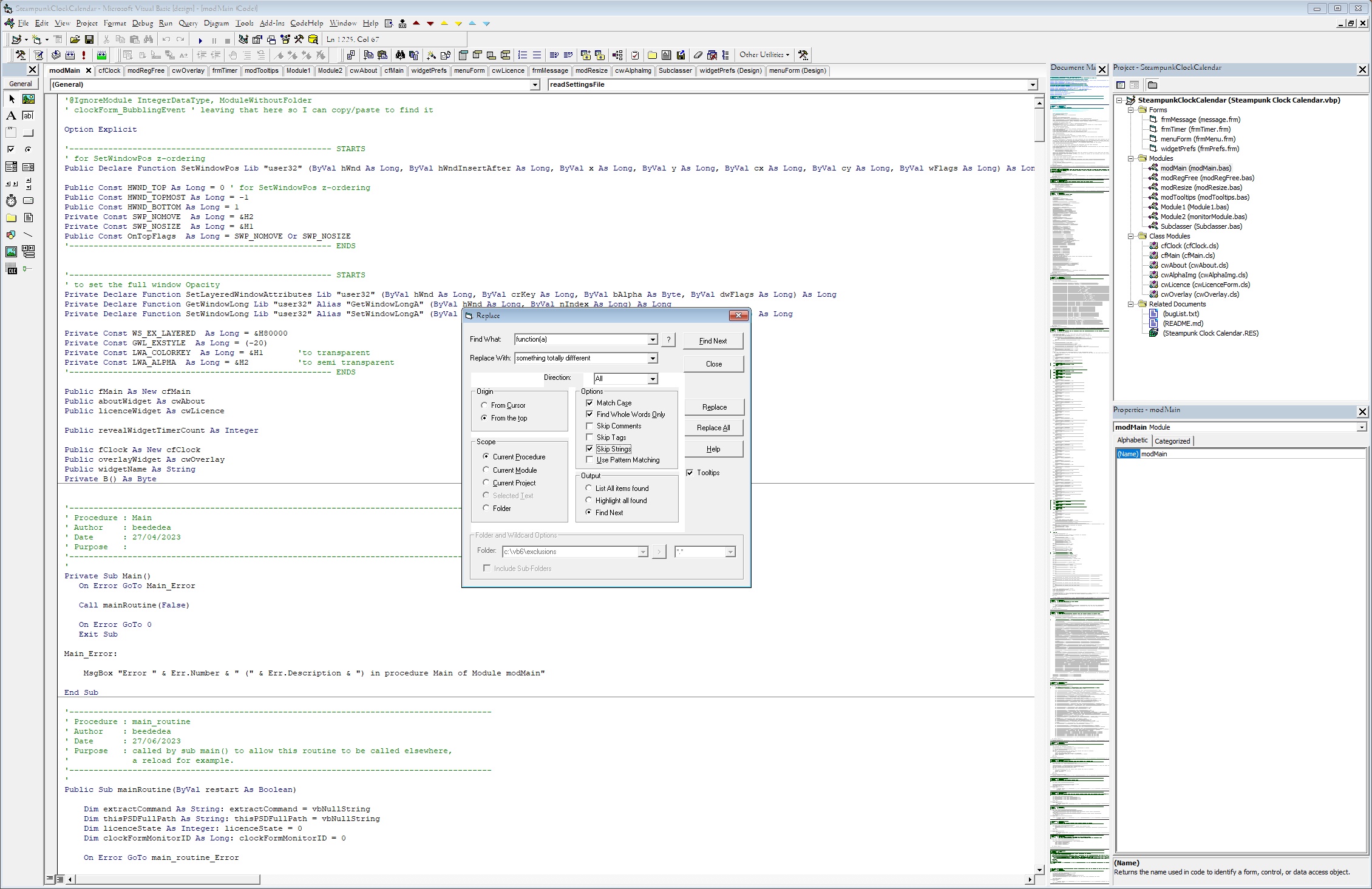 [RESOLVED] TwinBASIC FIND versus VB6 non-modal pop up.-VBForums
